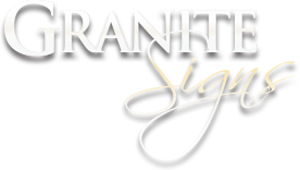 Custom Granite Signs: Beautiful & Durable | Granite Signs